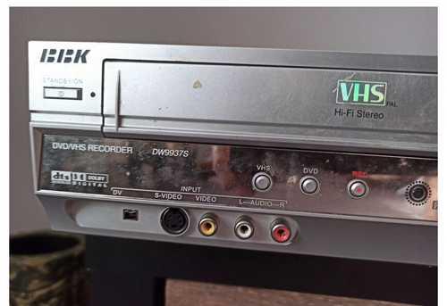 Vhs dvd рекодер ввк dv9937s оцифровка