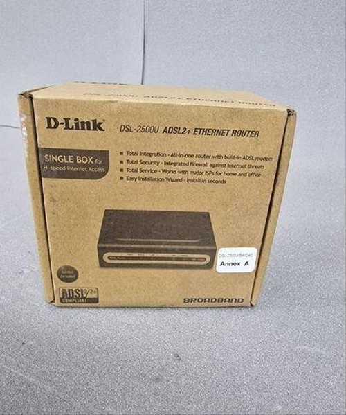 Модем adsl D-Link DSL-2500U /BA/D4C