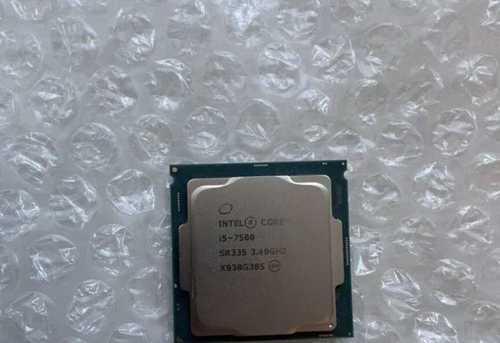 Процессор Intel core i5 7500