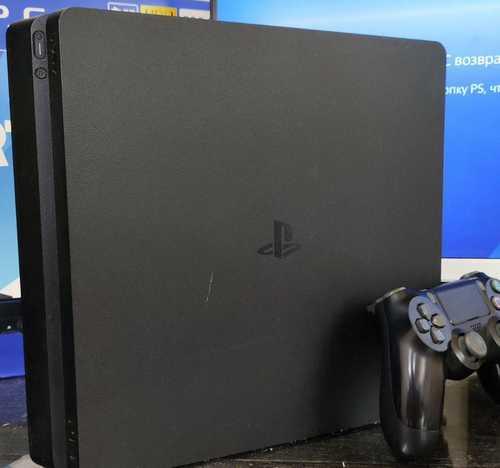 PS4 Slim 500GB идеал   DualShock и подписки