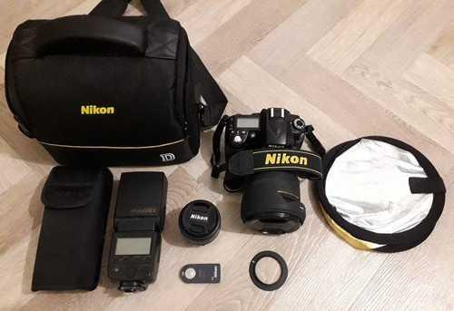 Nikon d90. Комплект