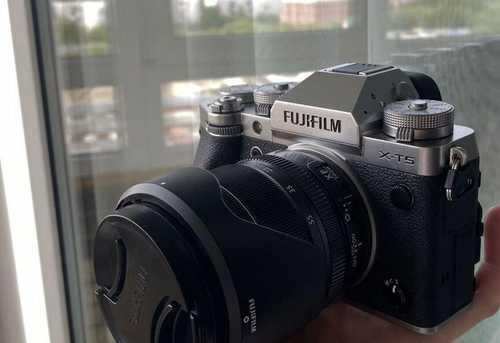 Фотоаппарат FujiFilm X-T5 + объектив 18-55mm