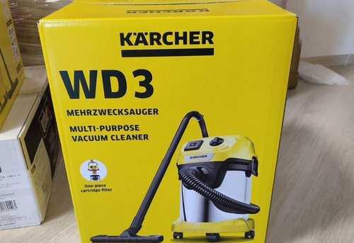 Пылесос karcher строительный WD-3