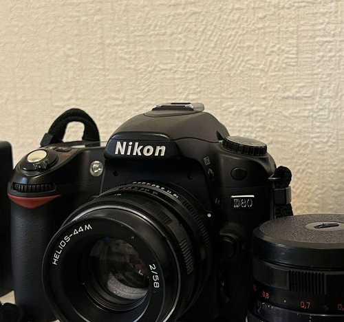 Фотоаппарат Nikon D80   2 объектива