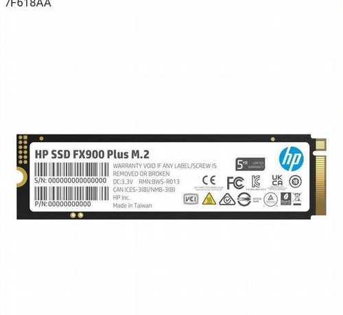 Диск SSD HP FX900 Plus M.2 2280 2TB PCIe NVMe 4.0