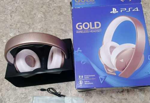Sony PlayStation Gold Wireless Stereo Rose Gold