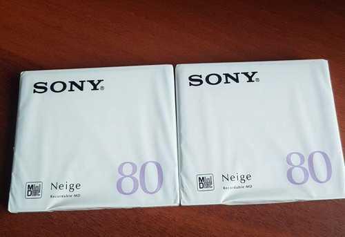 Sony Neige Md диск 80 мин 2 шт
