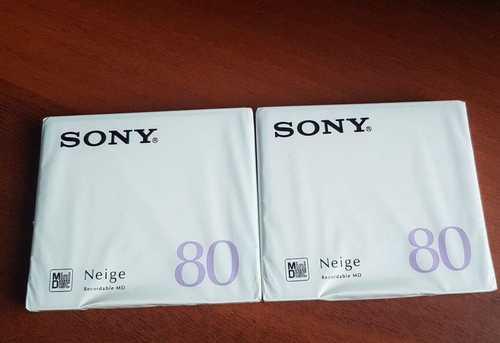 Sony Neige Md диск 80 мин 2 шт