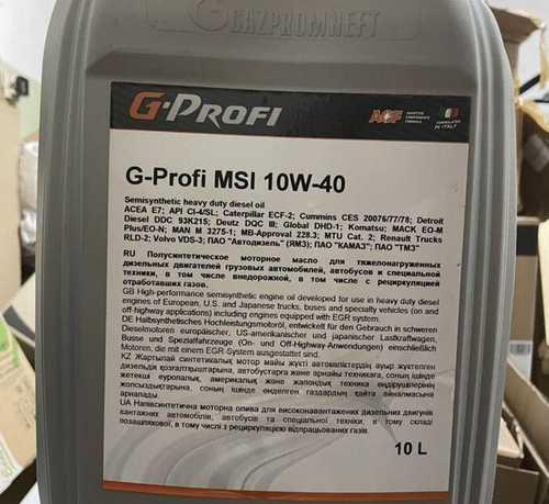 Масло моторное 10w40 G-Profi msi
