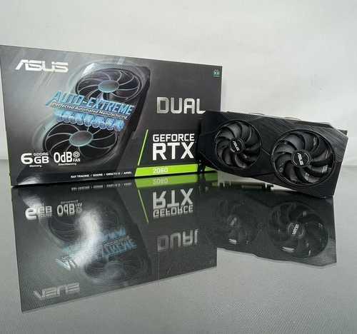 Видеокарта RTX 2060 6Gb Asus Dual Evo