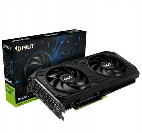 Видеокарта Palit nvidia GeForce RTX 4070 Dual OC