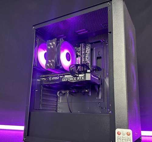 Игровой пк/ryzen 5/RTX3050/24gb/nvme