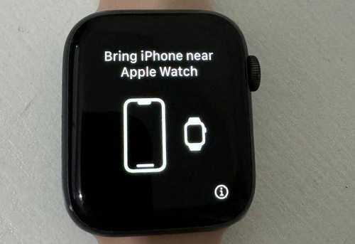 Часы apple watch 4 44 mm nike