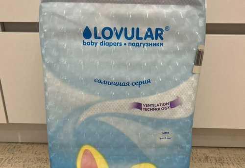 Подгузники lovular размер s