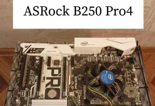 Intel i5 7600 + ASRock B250 Pro4 + 16gb