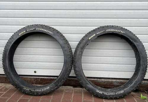 Покр на фэтбайк 26х4.0 топовые schwalbe кевлар TLE