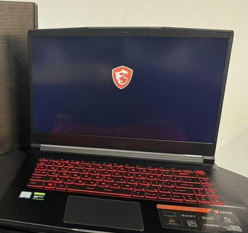 Ноутбук msi gf63 thin 9RCX