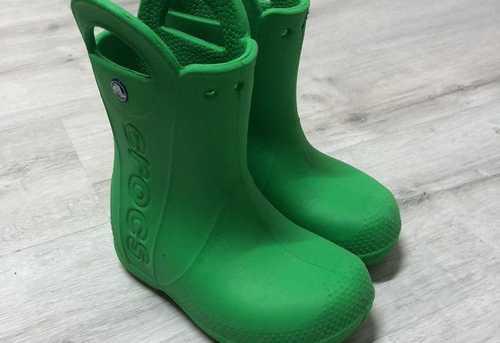 Резиновые сапоги crocs c9