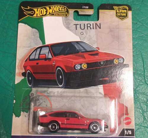 Hot wheels premium Alfa Romeo GTV6 3.0