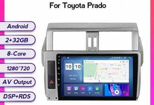 Android магнитола MKD 2/32 Toyota Prado 150 13-17