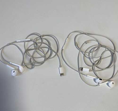 Наушники apple earpods lightning