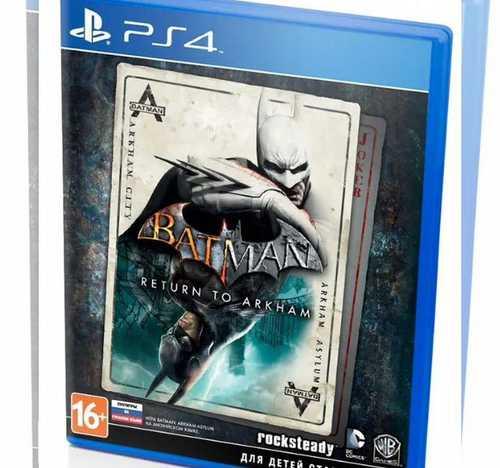 Игра Batmen return to arkham (PS4) Текст на русско