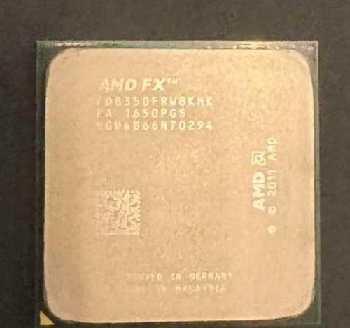 Процессор AMD FX 8350