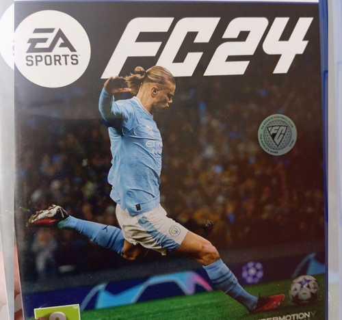 Диск на ps5 fifa 24