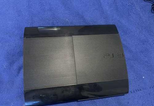 Sony PS3 Super slim 500Gb прошитая (без джойстика)
