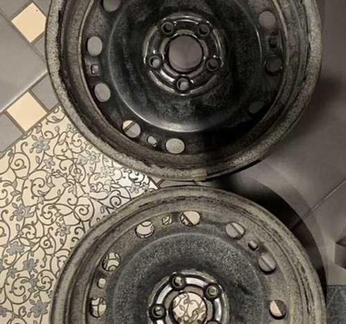 Штампованные диски r 15 5 112