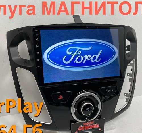 Магнитола Ford Focus 3 android 4/64 Гб 4яд новая
