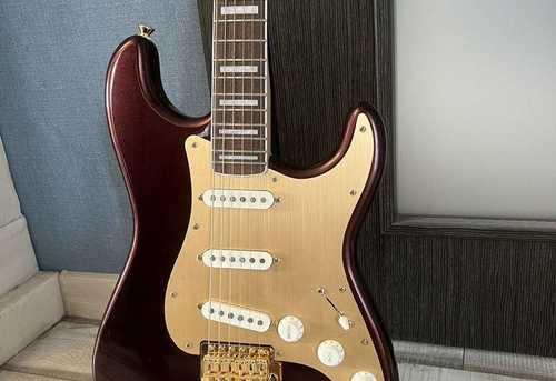 Электрогитара 40th Stratocaster Gold Red