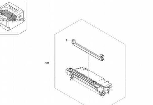 Kyocera ecosys P2035d в разбор - форматер