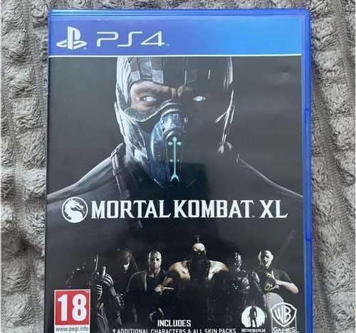 Mortal kombat xl ps4 диск