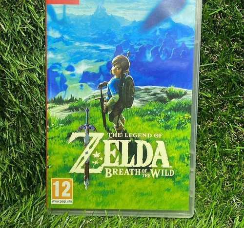 Диск nintendo zelda breath of the wild (З)