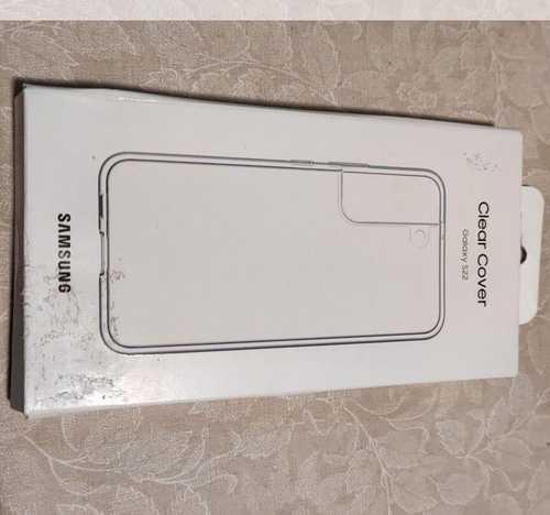 Чехол Samsung galaxy s22 clear cover