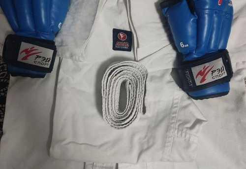 Форму (кимано) Боксерские перчатки