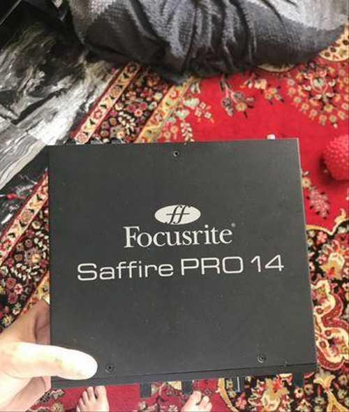 Внешняя аудиокарта focusrite saffire pro 14