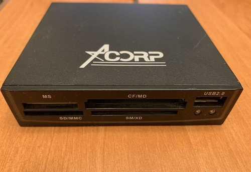 Картридер Acorp crip 200-b