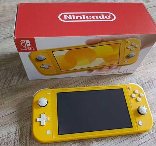 Nintendo switch lite официальная и чип