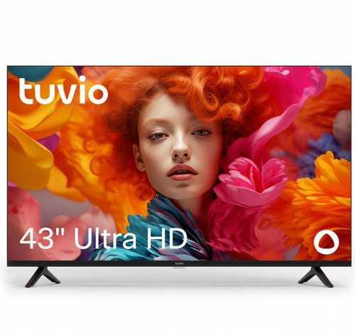 43” Телевизор Tuvio 4К ultra HD dled Frameless на