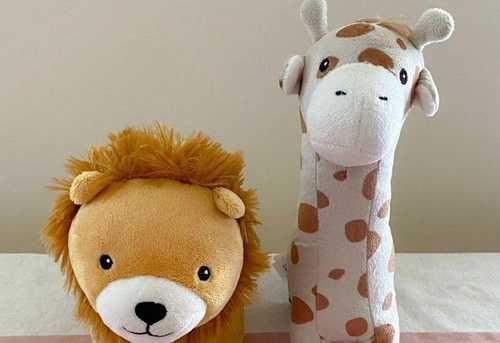 Мягкая игрушка лев/ежик/жираф H&M Home новая