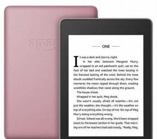 Новая Kindle Paperwhite 4 2018 32GB Pink + чехол