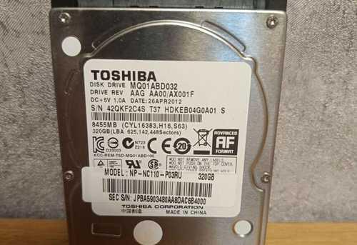 Жесткий диск от ноута Toshiba 320gb