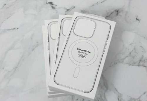 Apple Clear Case Magsafe iPhone 15 Pro Оригинал