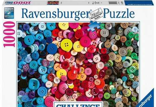 Пазл-вызов Ravensburger «Пуговицы», 1000 эл. (уце
