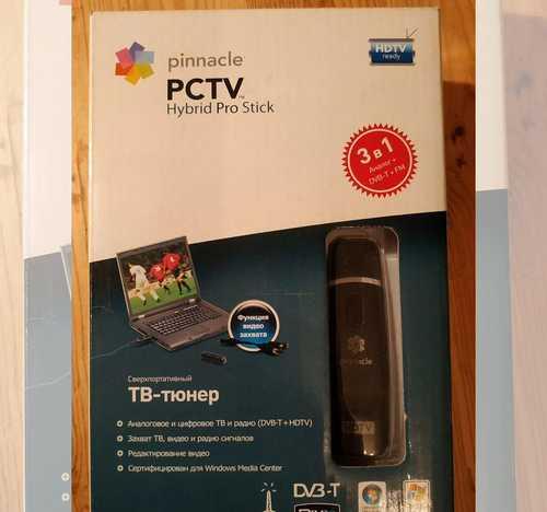 Тв-тюнер Pinnacle pctv Hybrid Pro Stick