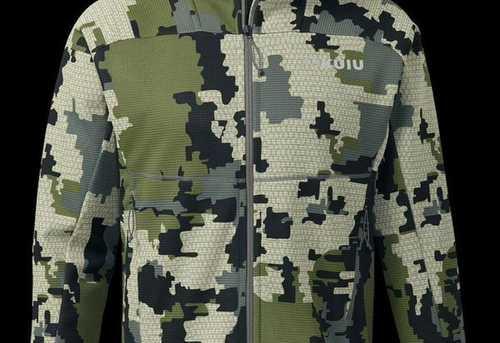 Теплый флисовый слой Kuiu Peloton 240 Full Zip