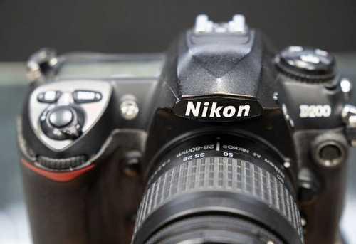 Фотоаппарат Nikon D200 kit AF28-80mm F3.5-5.6 G (Б