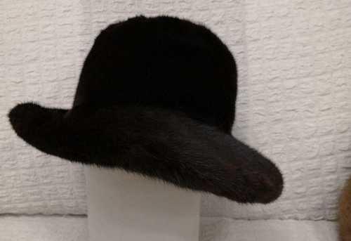 Норковая шапка мужская новая